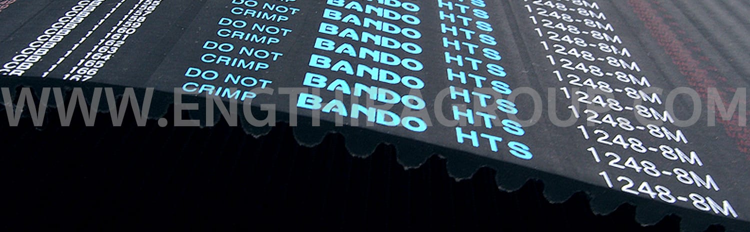 สายพานไทม์มิ่ง ฟันกลม BANDO HTS ครบทุกขนาด H8M-H14M
